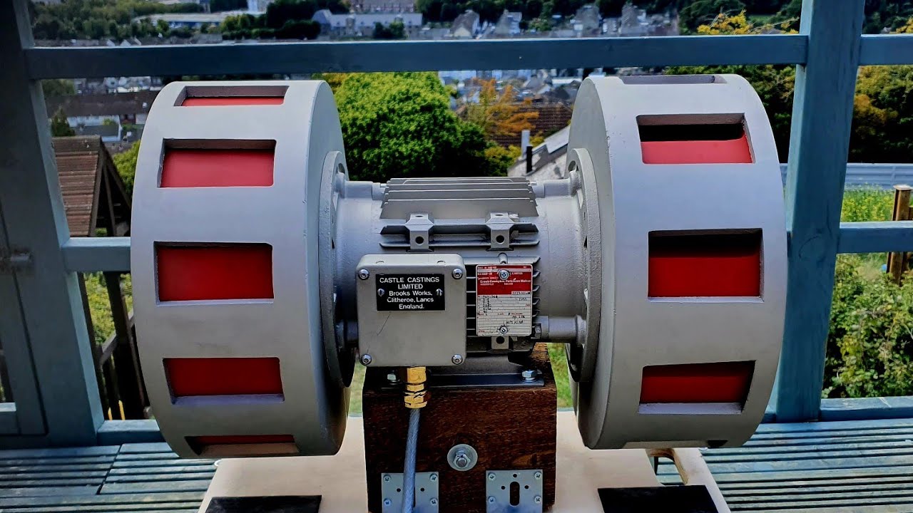 air raid siren , quick test run to 25hz new castle castings restoration ...