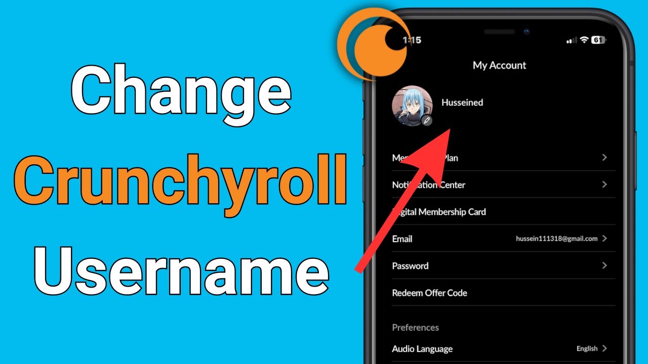How To Change Crunchyroll Username - YouTube