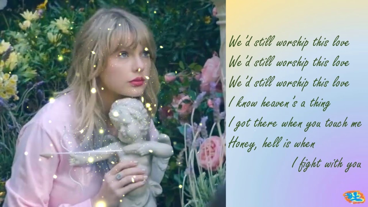 False God- Lyrics- Taylor Swift - YouTube