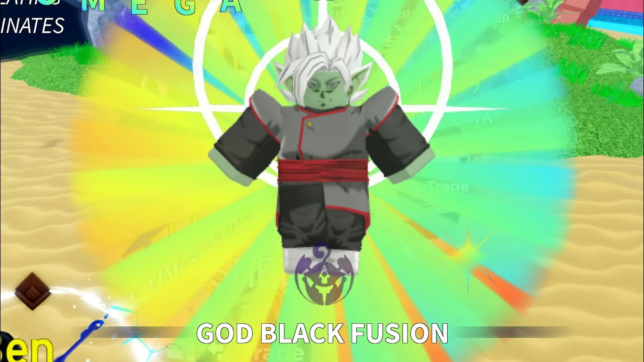God Black Fusion(Fused Zamasu) showcase - YouTube