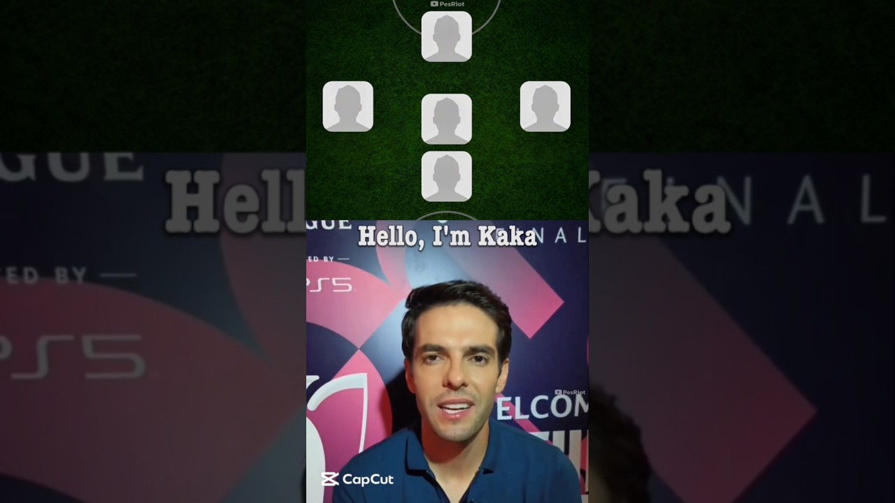Brazillian Legend Kaka Picked His Iconic 5-A-Side Team😱🔥#efootball2024 ...