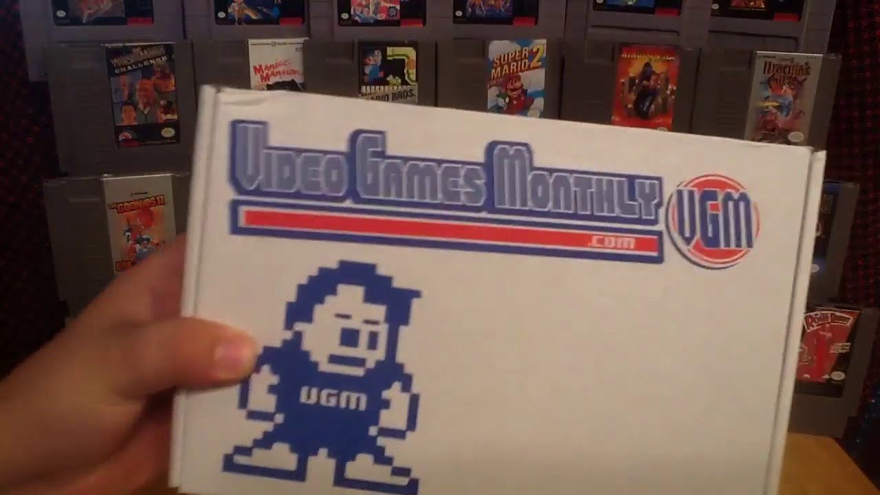 Video Games Monthly Unboxing & Review April 2016 Subscription Box - YouTube