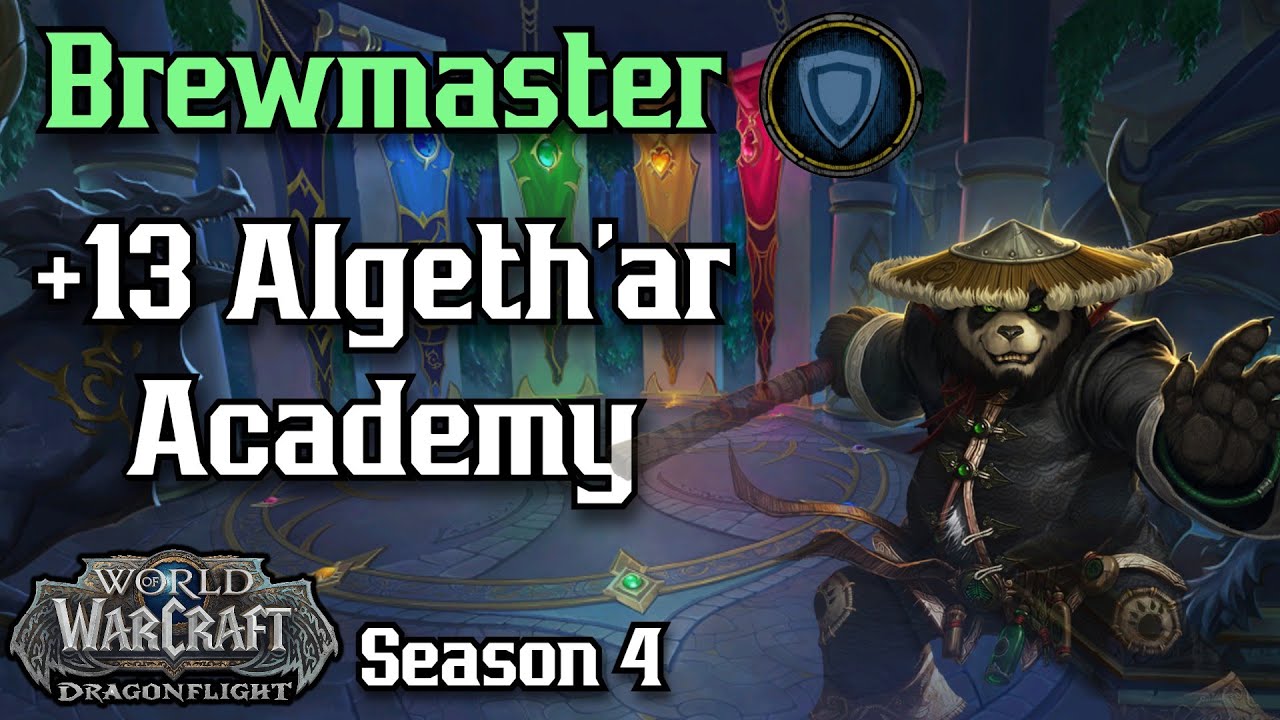 Brewmaster +13 Algeth'ar Academy PUG - YouTube