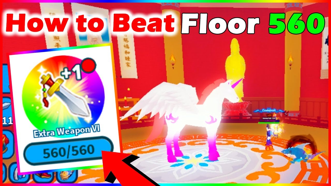 How to beat FLOOR 560 in Infinite Tower! No Robux! No Reroll! Unlocked ...