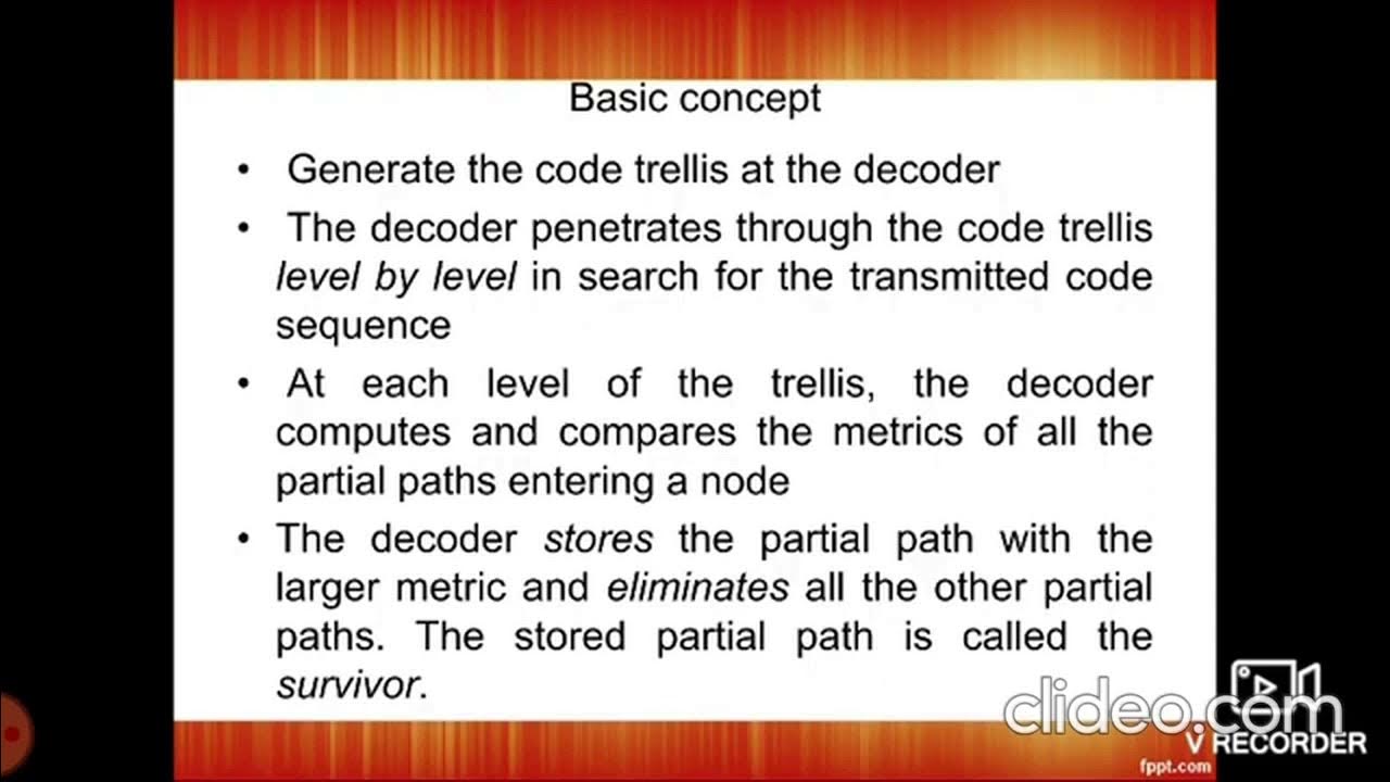 3 .4 Viterbi Decoder - YouTube