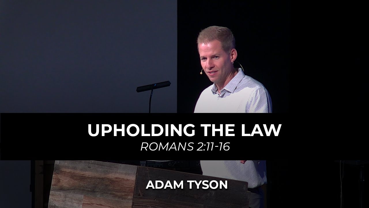 PBC Service | Adam Tyson: "Upholding the Law" | September 1, 2024 - YouTube