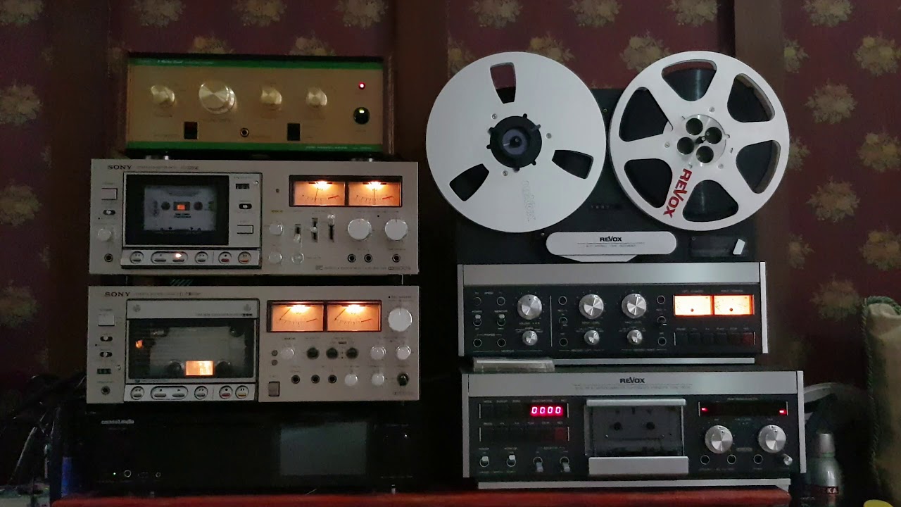 Sony cassette tape player - YouTube