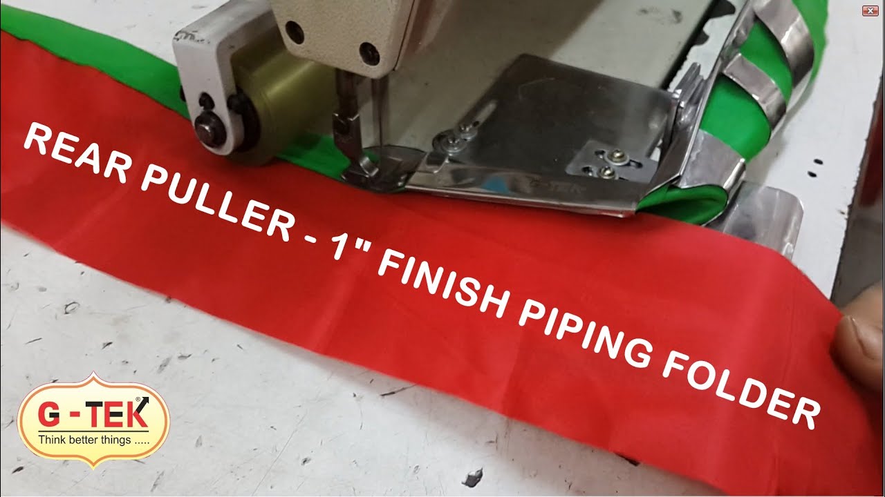 Rear Puller Attachment For Silai Machine, 1 inch Finish Double Fold ...