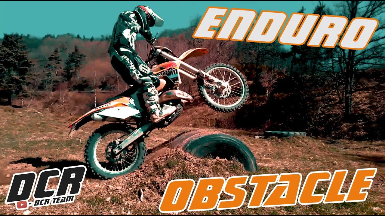 DCR - Passera t'il ces obstacles?? Enduro Slowmotion 🎞 - YouTube