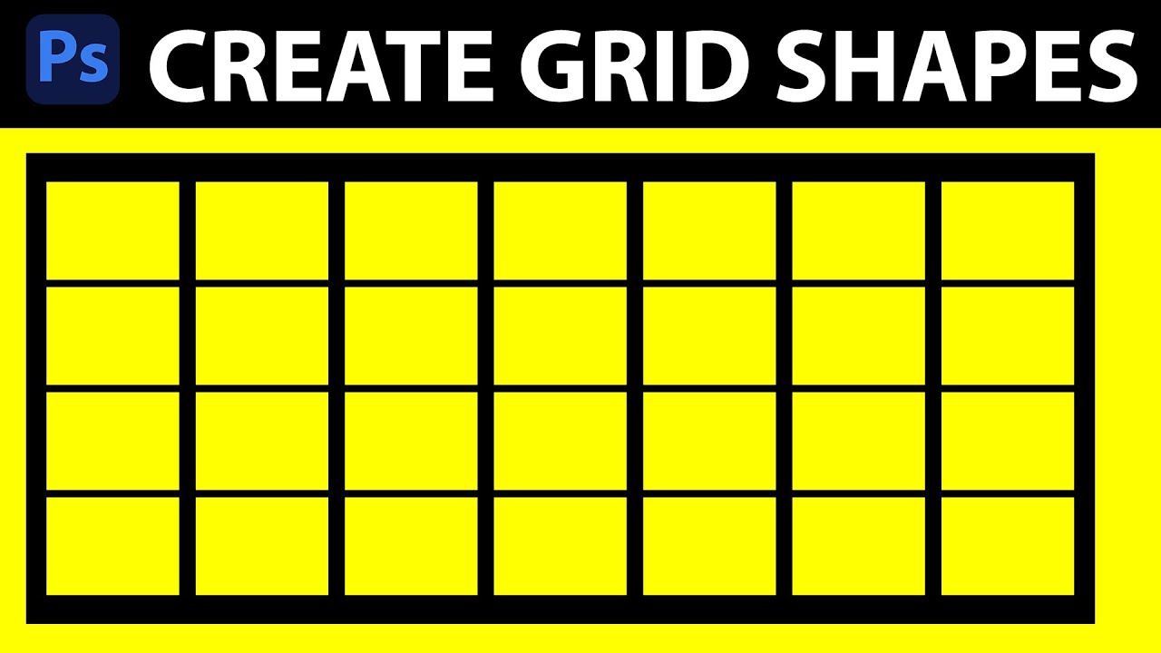 Create GRID Shapes In Photoshop Tutorial HOW TO YouTube Create GRID Shapes In Photoshop Tutorial HOW TO YouTube
