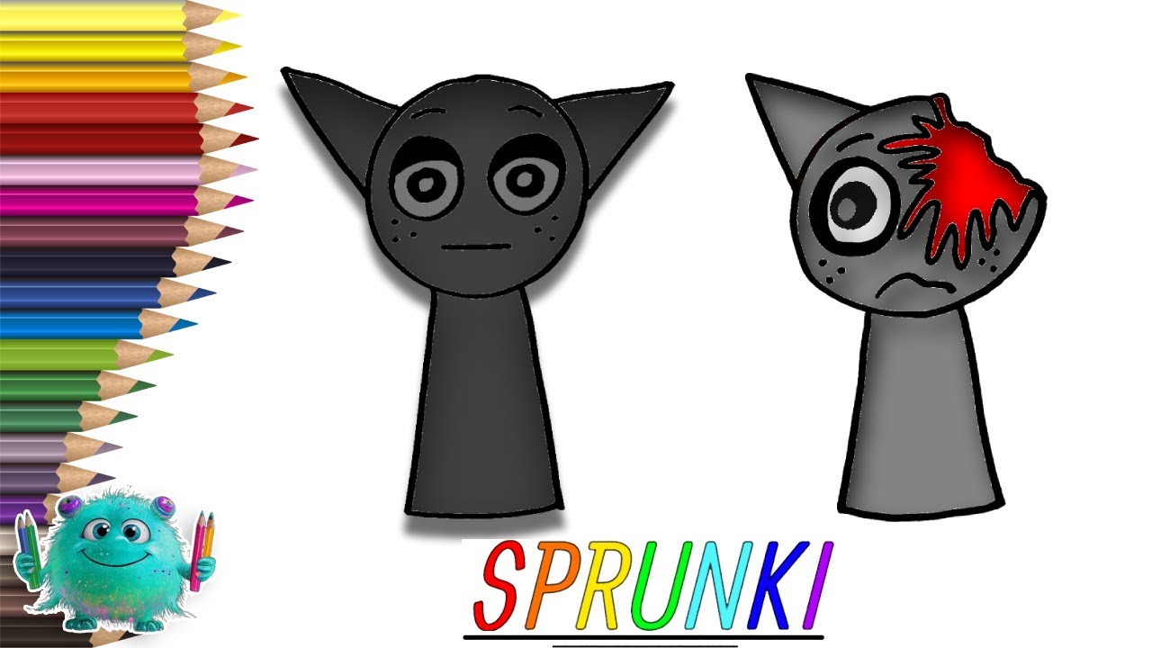 Drawing Sprunki Gray Phases 3 and 4 - YouTube