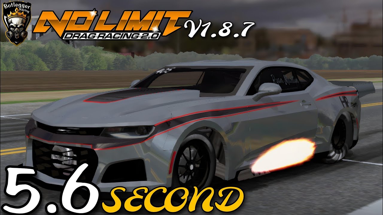 5.6 Second Tune Ryan Martin Camaro ZL1 No Limit Drag Racing 2 Complete ...