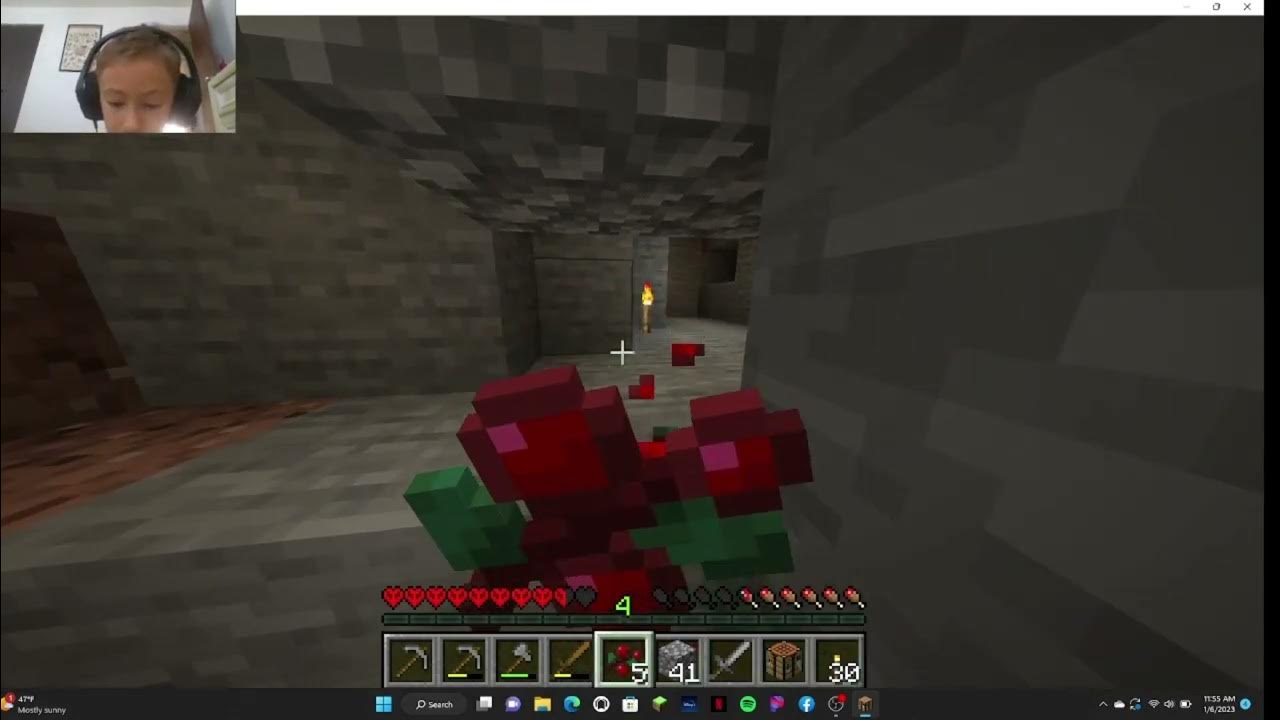 Surviving in Hardcore mode Minecraft - YouTube