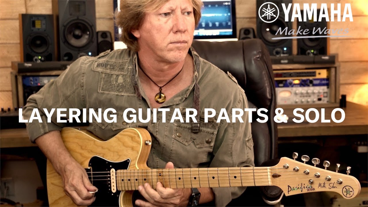 LAYERING GUITARS - YAMAHA AC5R - PAC1611MS - LINE 6 HELIX - YouTube