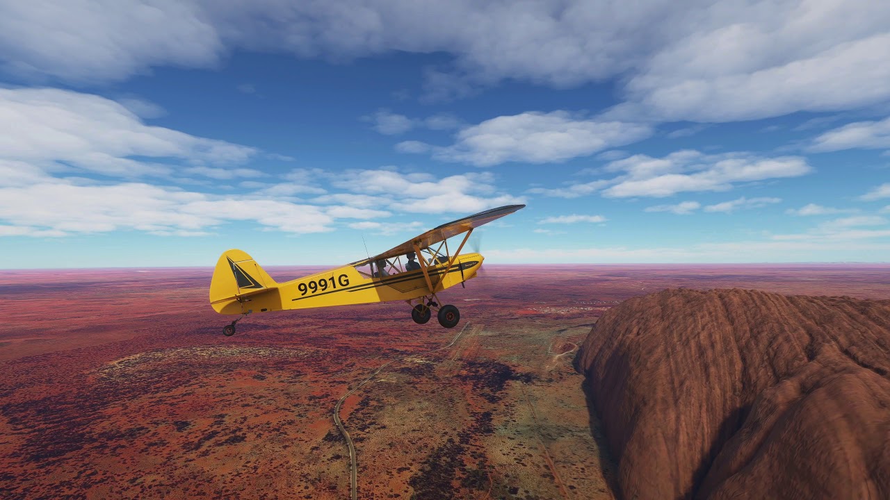 Piper cub 4k - YouTube