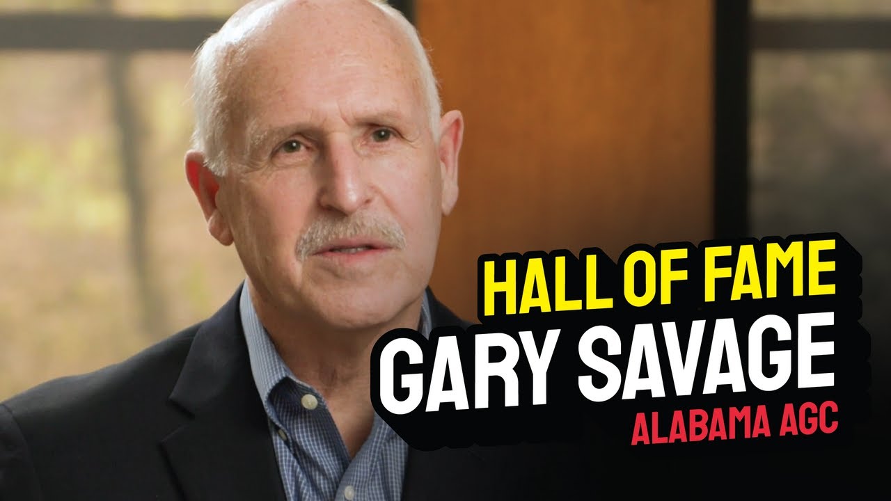 Alabama AGC Hall of Fame: Gary Savage - YouTube