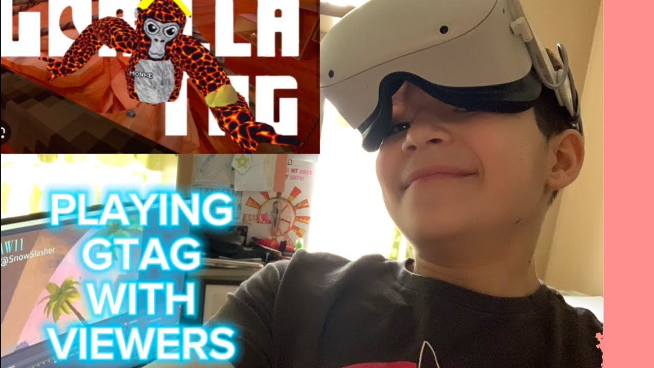 Playing gtag with viewers! - YouTube