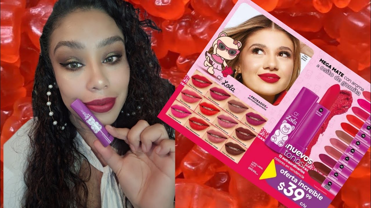 nuevos labiales LOLA fuller #lisandrade - YouTube