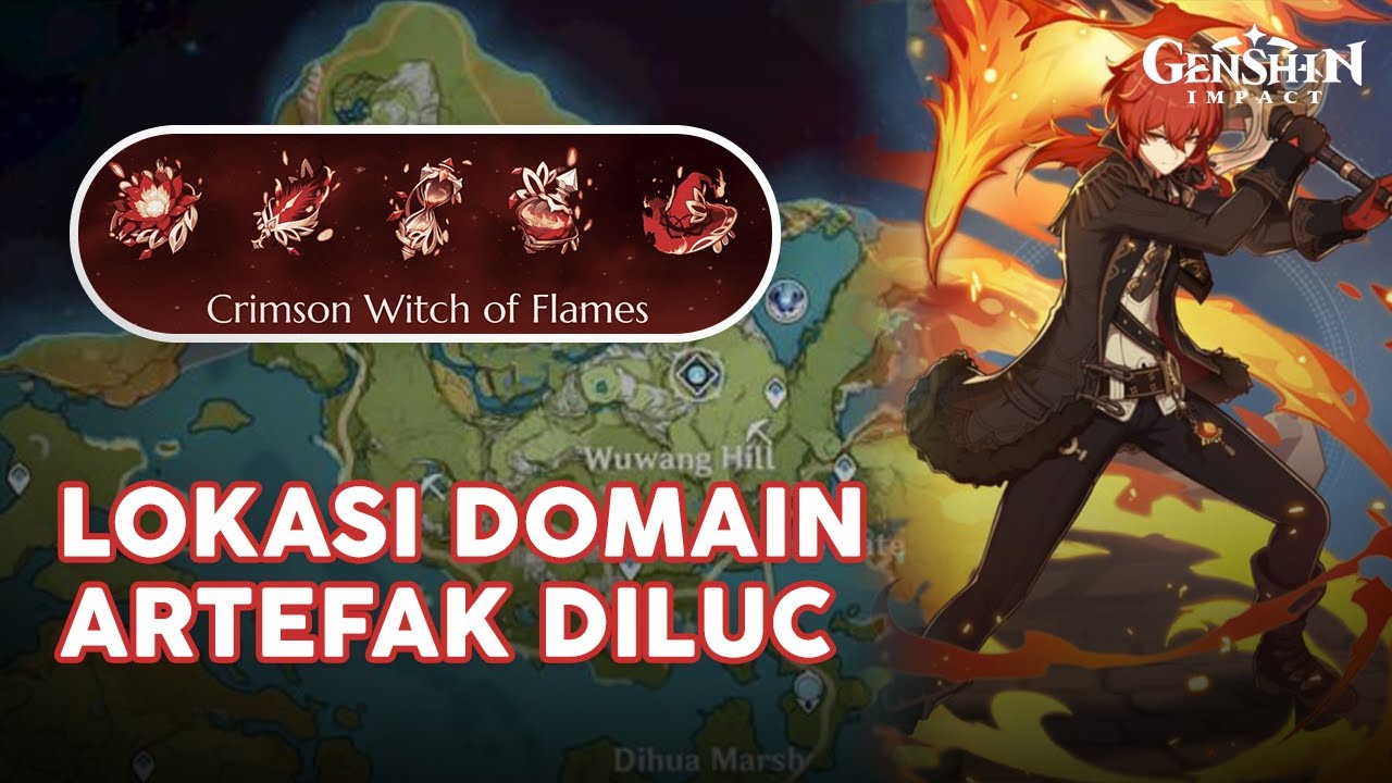 DISINI LOKASI DOMAIN ARTEFAK DILUC DAN PYRO FAMILY - Edisi Mabar ...
