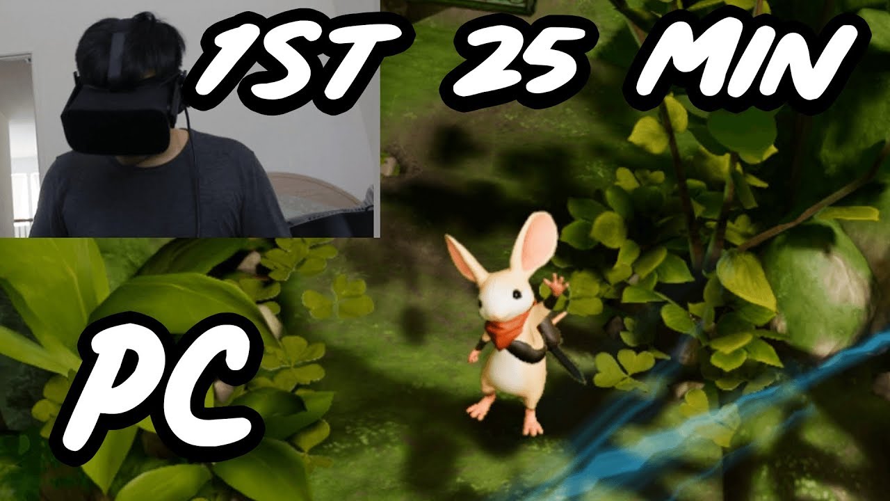 Moss (PC) #1: First 25 Min Gameplay - YouTube