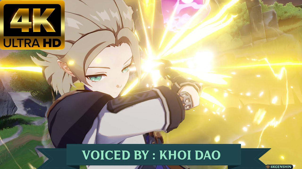 Albedo Voice Lines (English) complete with Max Ascension & Friendship ...