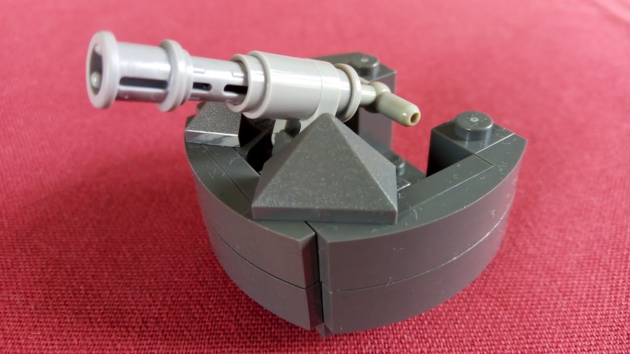 Lego Laser Turret Moc Tutorial (Star Wars Battlefront) - YouTube