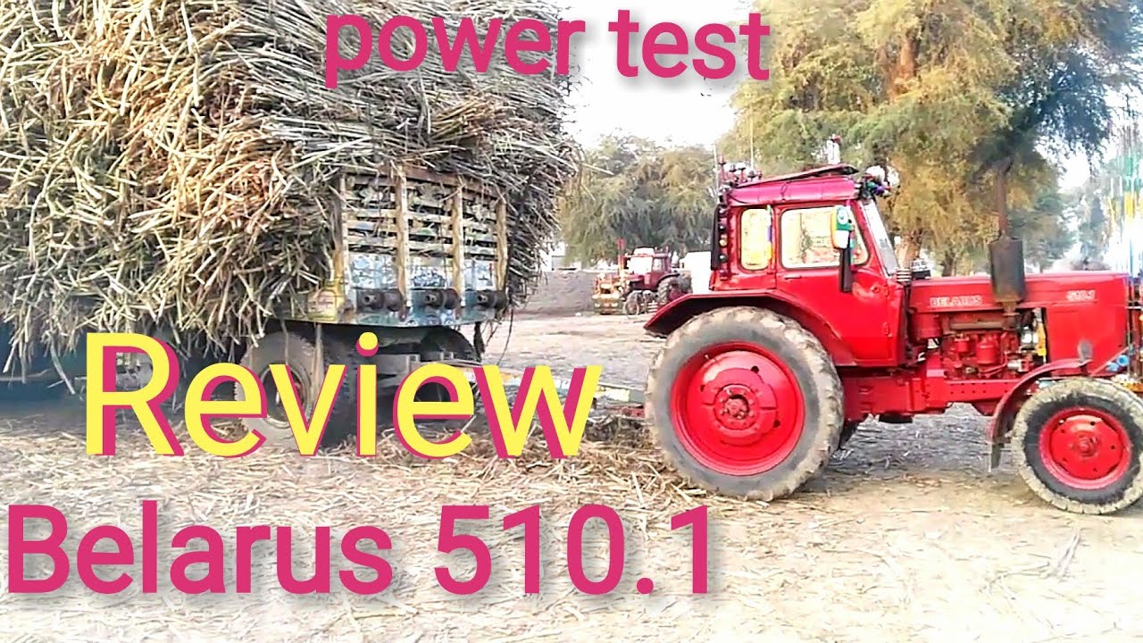 Belarus 510.1 | review and power test | BelarusTractor with double axle ...