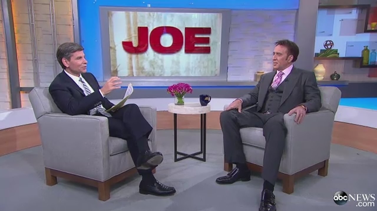 Nicolas Cage Interview for 'Joe' (2014) - YouTube