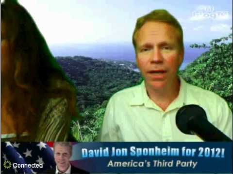 2012 USA President Runner, David Jon Sponheim Interview (PART 3 of 9 ...