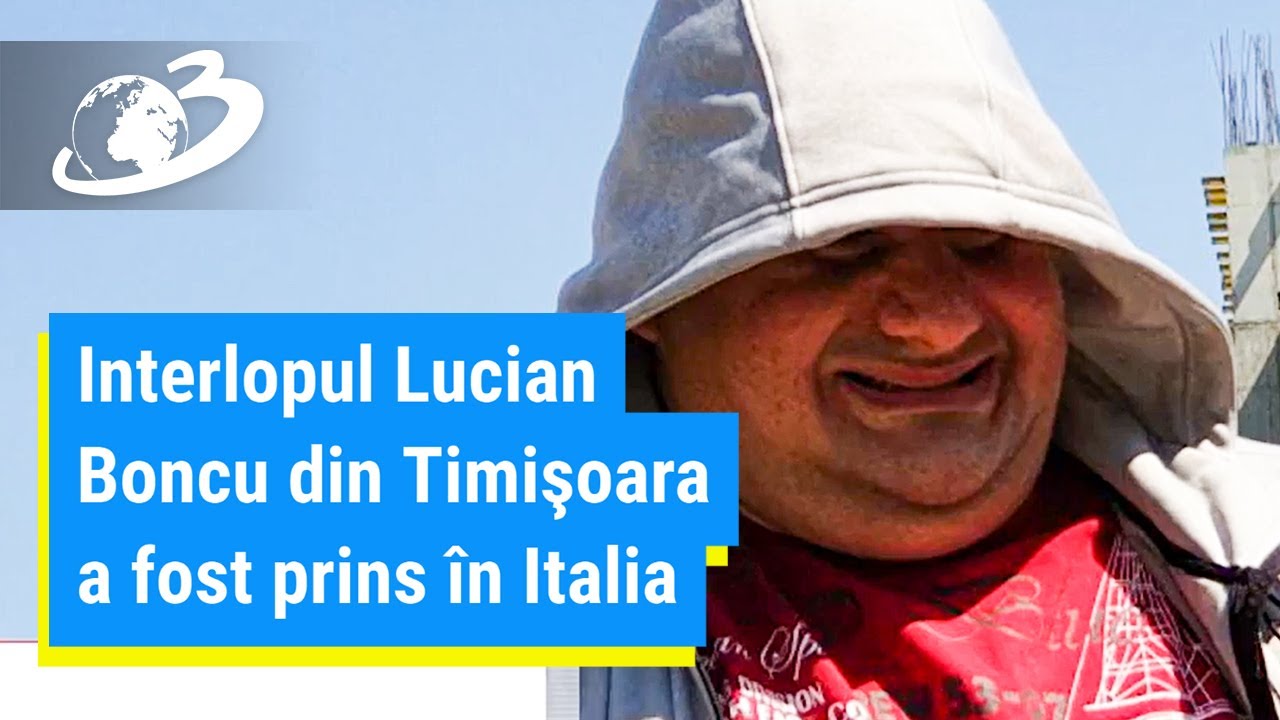 Interlopul Lucian Boncu din Timişoara a fost prins în Italia - YouTube
