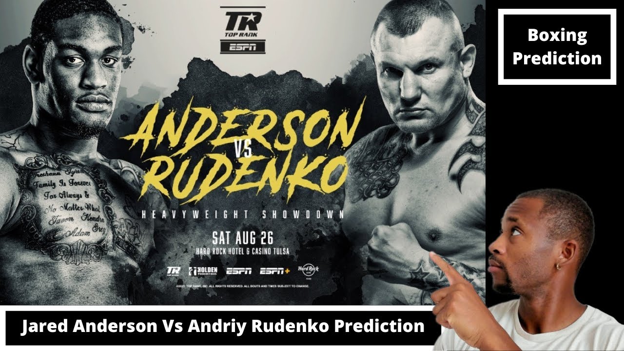 Jared Anderson Vs Andriy Rudenko Prediction, Who Wins? - YouTube