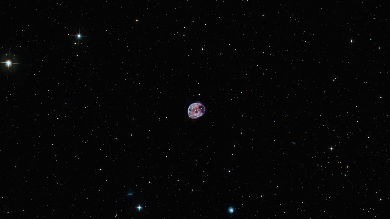 Zooming in on the Skull Nebula - YouTube