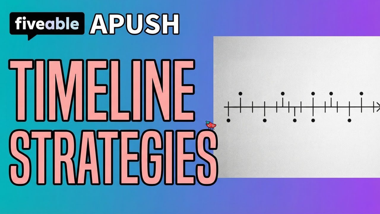 AP History - Timeline Study Methods & Strategies | Fiveable Cram Archive