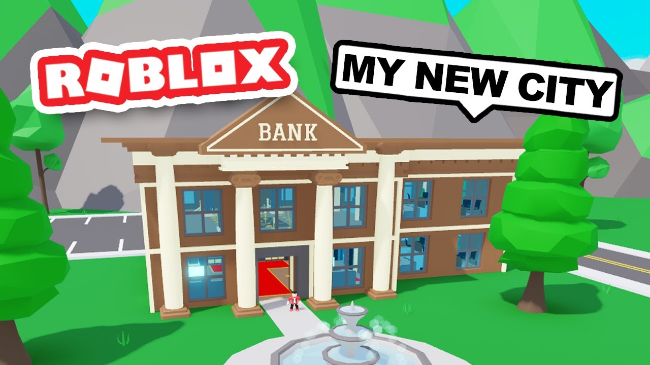 BUILDING My Own CITY in ROBLOX - YouTube