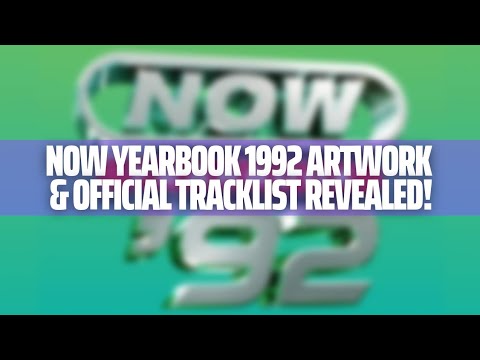 NOW Yearbook 1992 Artwork & Official Tracklist! - YouTube