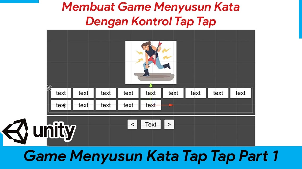 Membuat Game Menyusun Kata Dengan Kontrol Tap Tap - Game Menyusun Kata ...