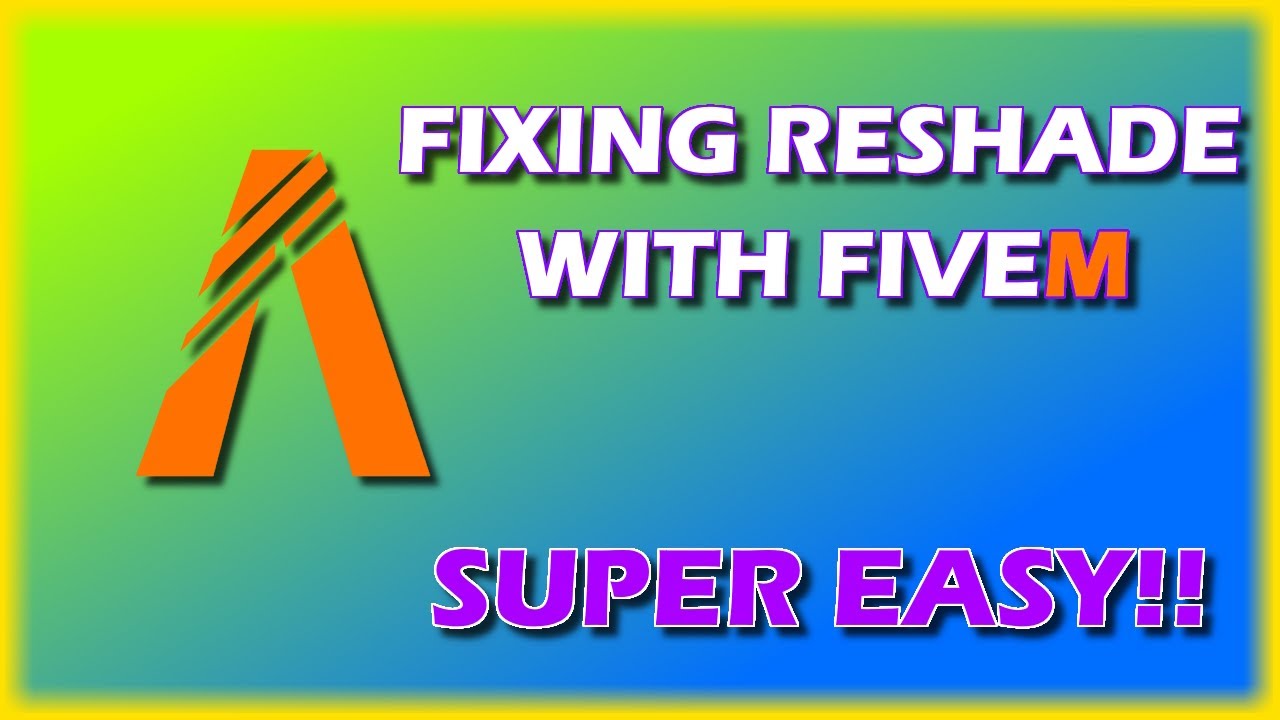 Fixing Reshade with FiveM | Easy to do | 2023 | #fivem | #gtav - YouTube