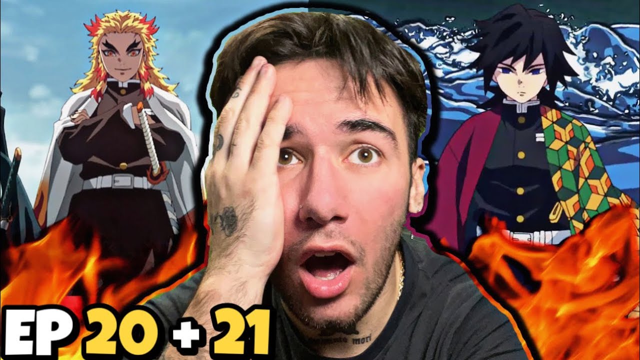 DEMON SLAYER - Episode 20 AND 21 (REACTION) - YouTube