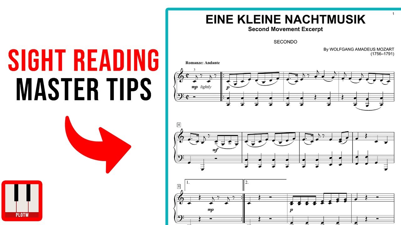 How to Sight Read - Tips for Beginners - YouTube