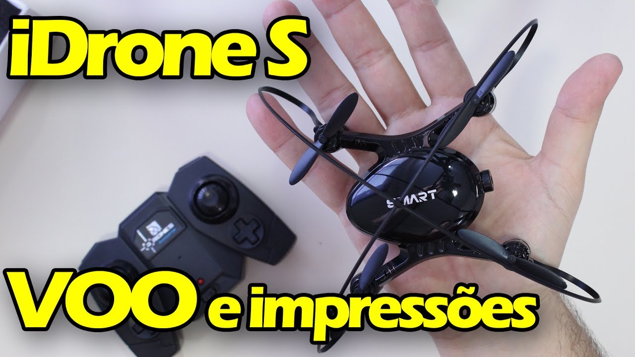 iDrone S DRONE com FPV no Celular- Voo - YouTube