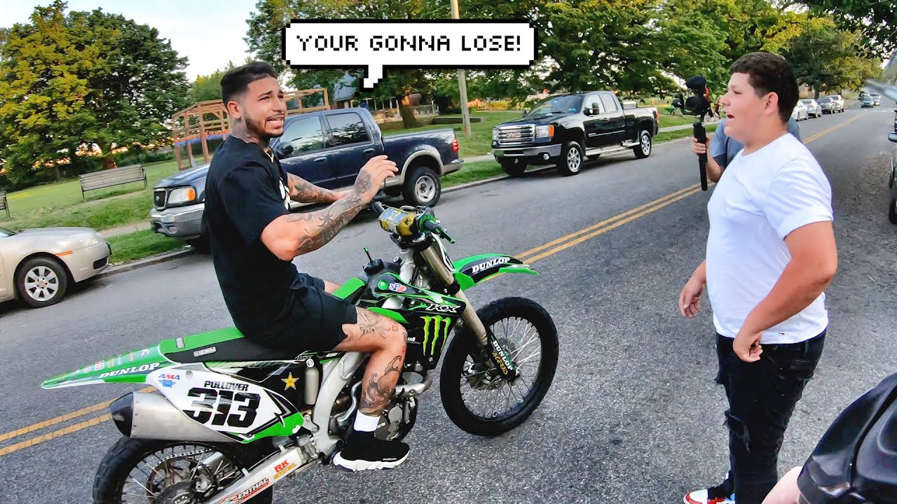 BM FATTY CALLS OUT BRAAP VLOGS TO A DIRT BIKE BATTLE! - YouTube
