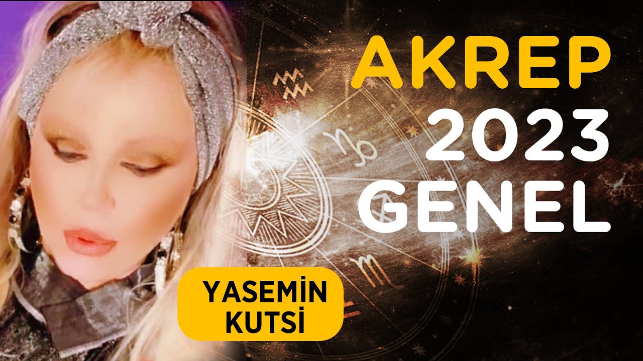 Yasemin Kutsi AKREP 2023 Yılı Genel - YouTube
