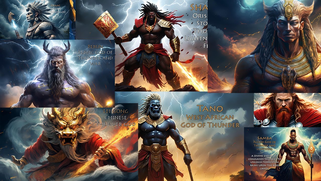 Top 9 Thunder Gods from Around the World Masters of Lightning and ...