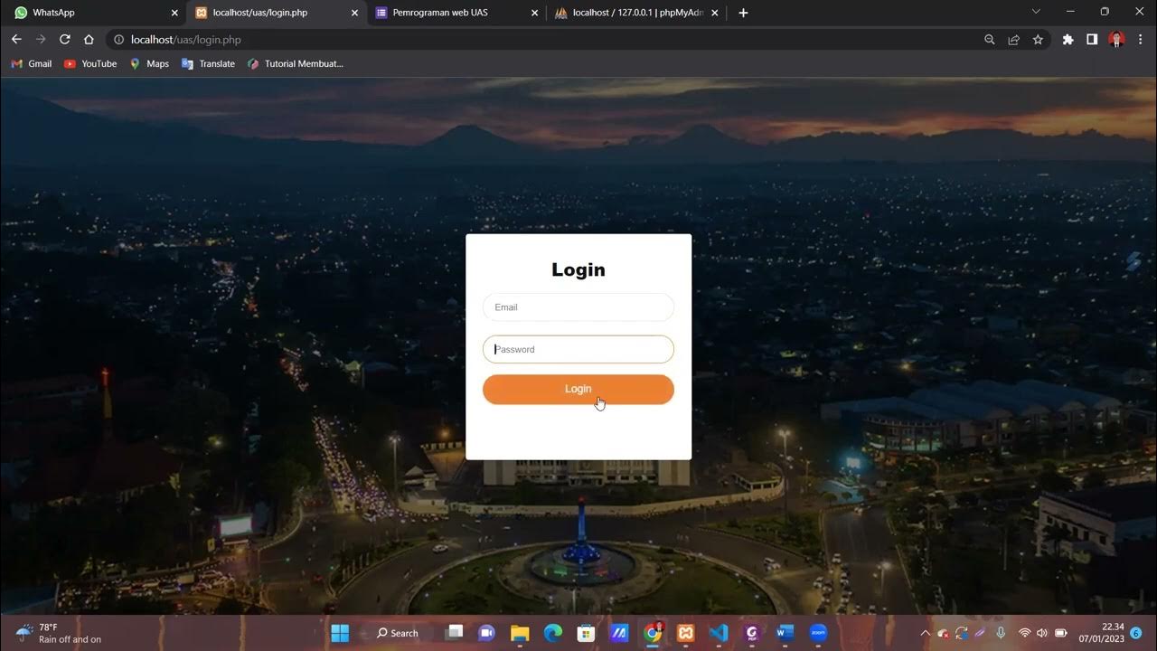 Membuat CRUD, Session Login & Cetak - YouTube