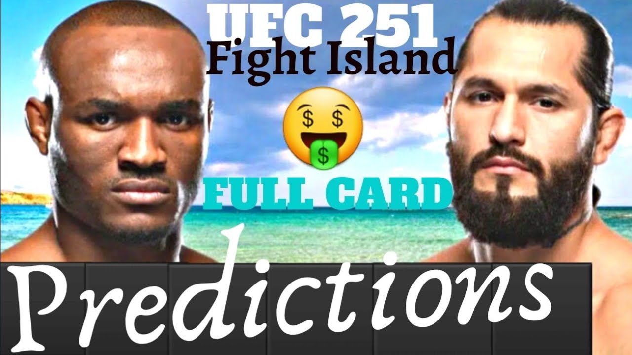 UFC 251: Fight Island FULL CARD predictions | betting - YouTube