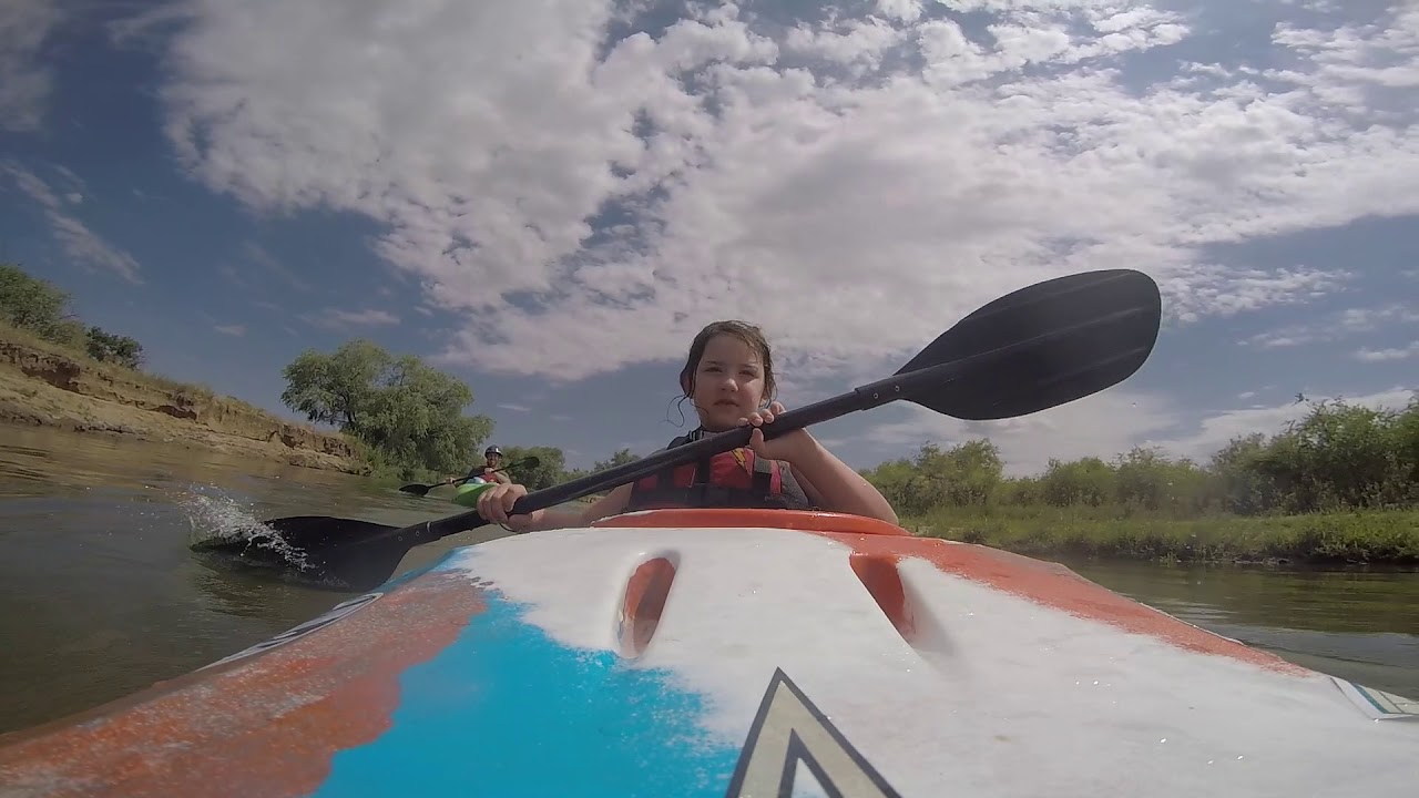 A Fun Float on the St Vrain River - YouTube