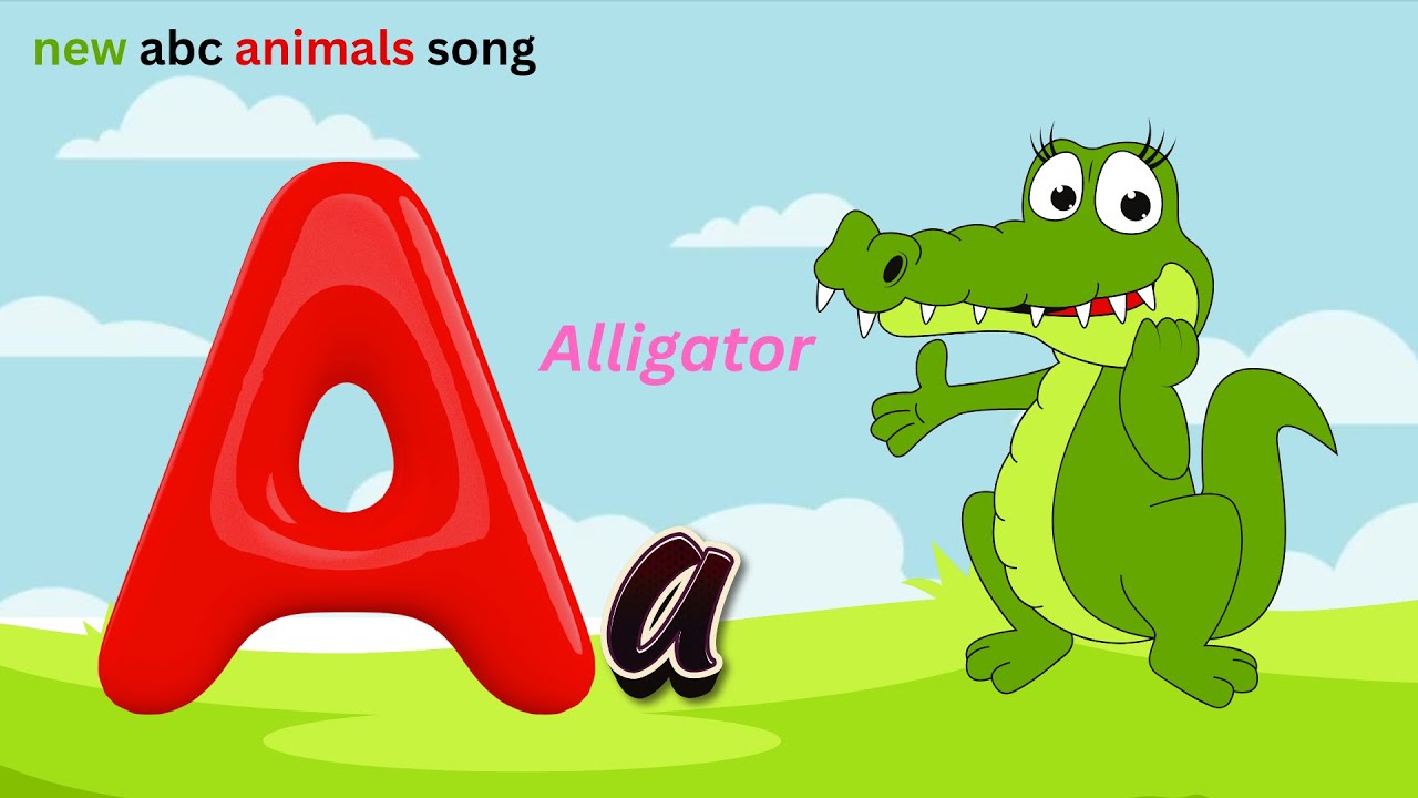 ABC phonics song I New ABC animals Songs l Toddler Learning Video Songs ...