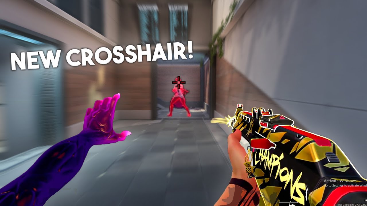 New Yay Crosshair Hits different!! (Valorant ranked) - YouTube