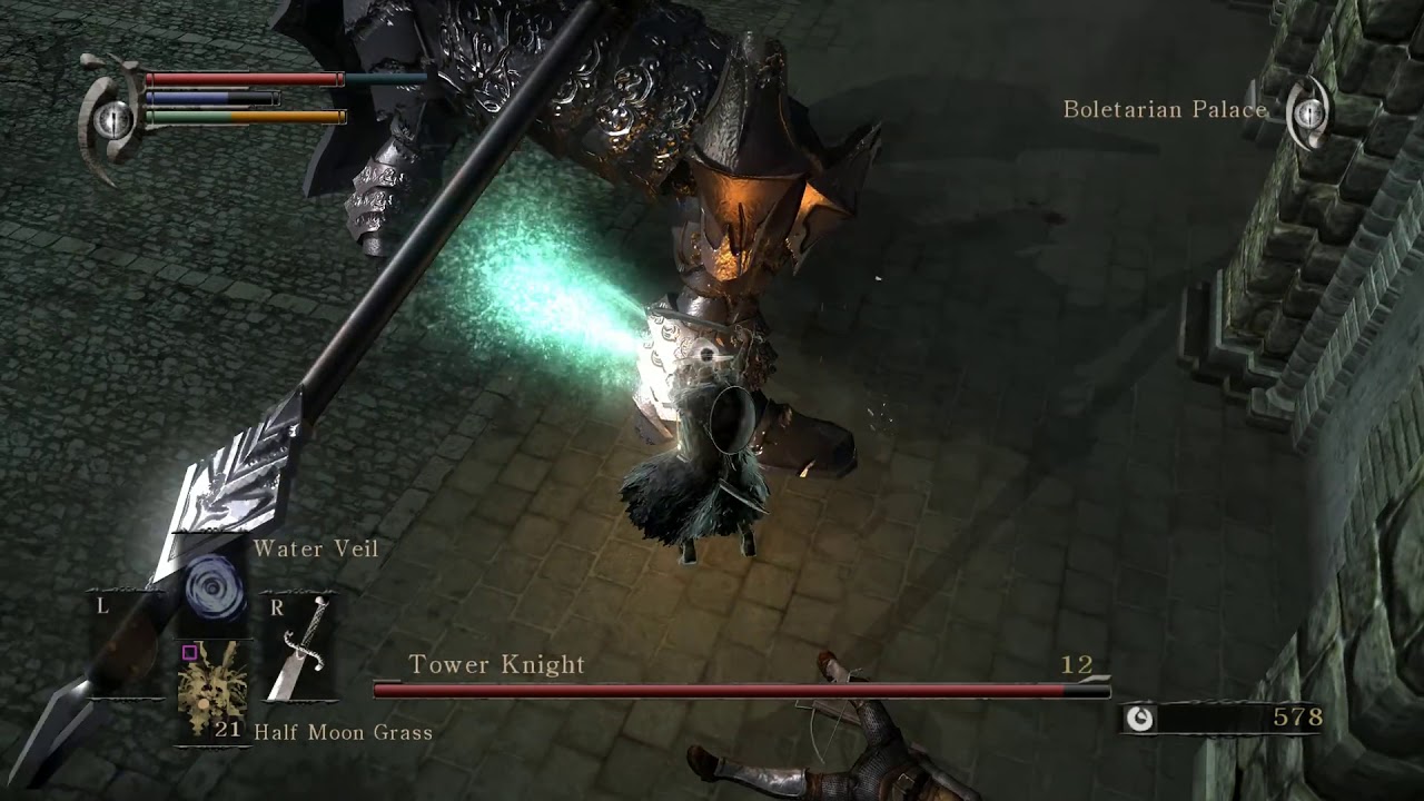 Demon's Souls Tower Knight Boss Fight 4k 60fps - YouTube