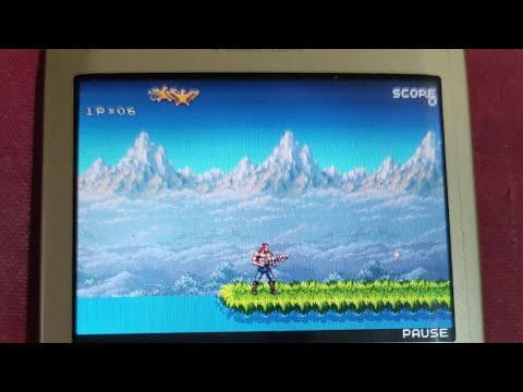 Playing Contra 4 In Nokia C3-00 Eleven Year's Old Phone 😮😮